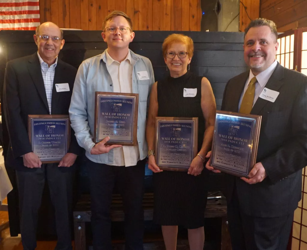 Congratulations to the 2018 Inductees for the Distinguished Alumni Wall ...